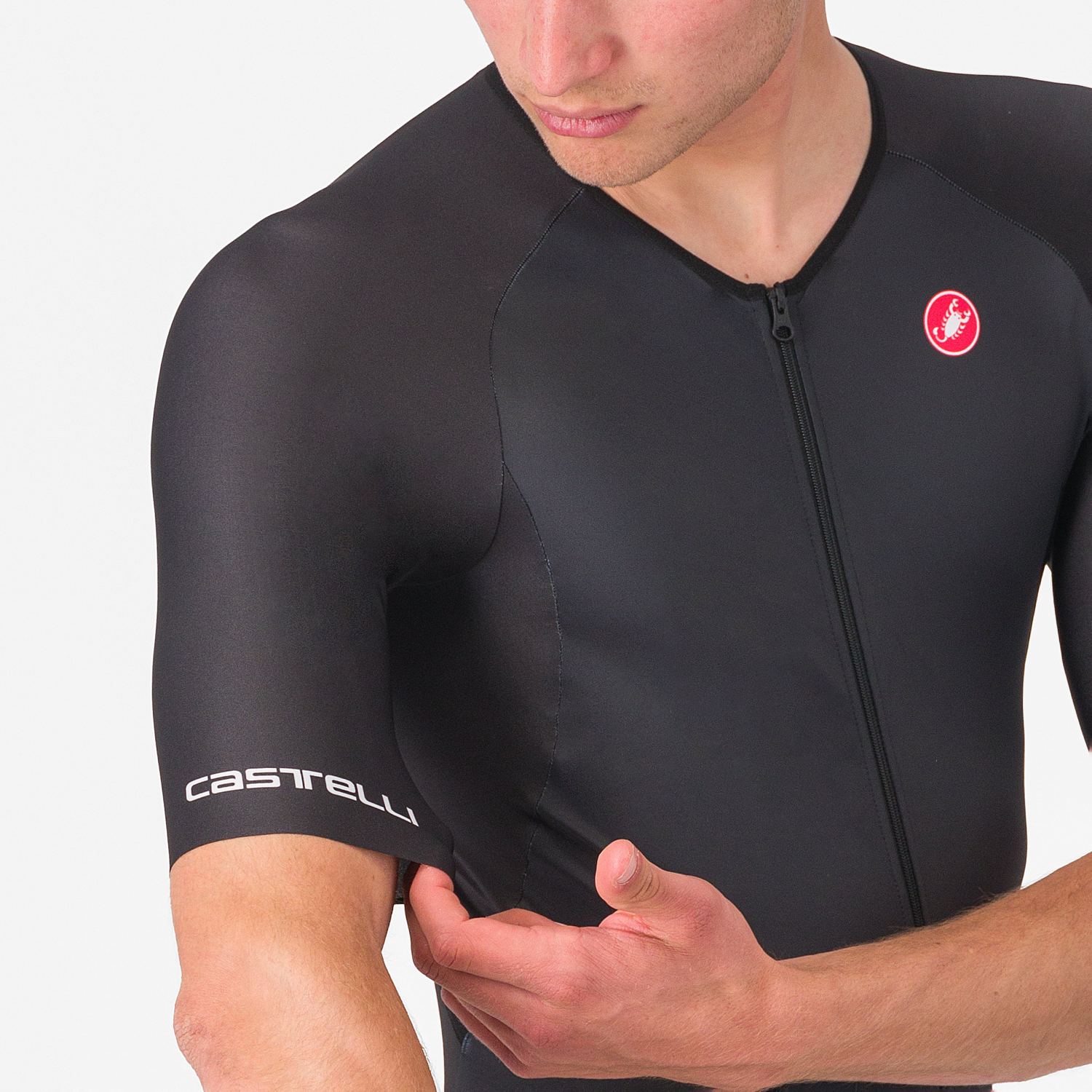 Castelli core tri suit short sleeve schwarz herren online kaufen beim ...